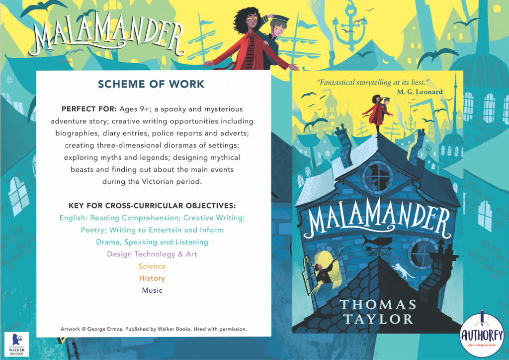 Malamander Scheme of Work Cover Page - authorfy